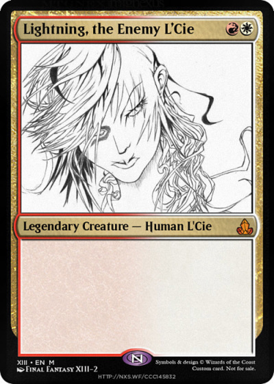MTGNexus - Lightning, the Enemy L'Cie