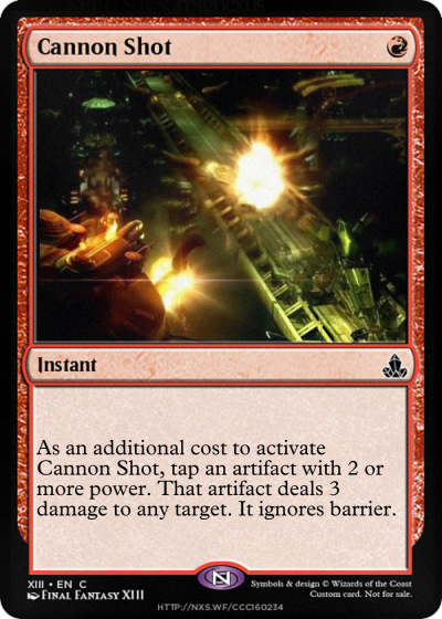 MTGNexus - Cannon Shot