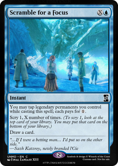 MTGNexus - Scramble for a Focus