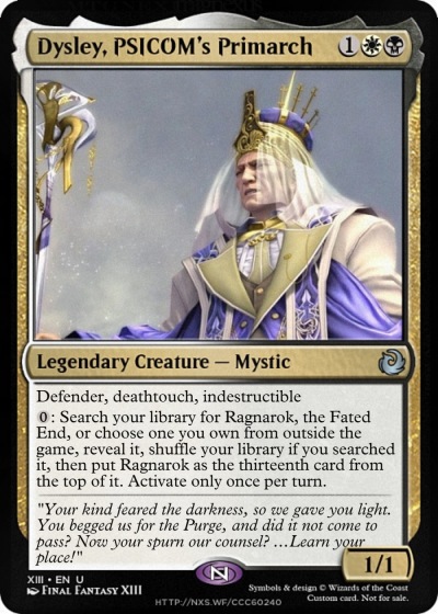 MTGNexus - Dysley, PSICOM's Primarch