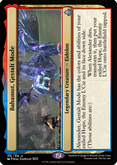 MTGNexus - Bahamut, Gestalt Mode