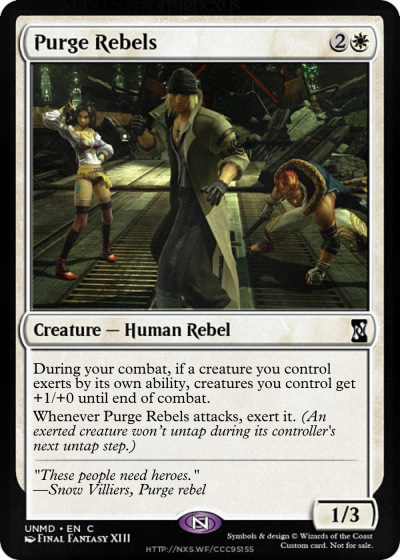 MTGNexus - Purge Rebels
