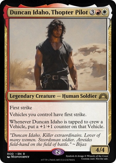 MTGNexus - Duncan Idaho, Thopter Pilot