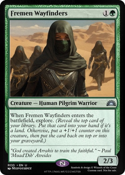 MTGNexus - Fremen Wayfinders