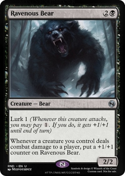 MTGNexus - Ravenous Bear
