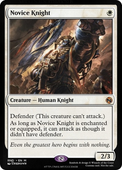 MTGNexus - Novice Knight