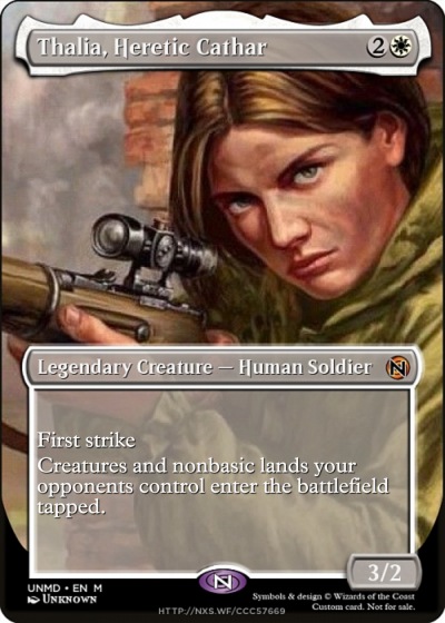 MTGNexus - Thalia, Heretic Cathar