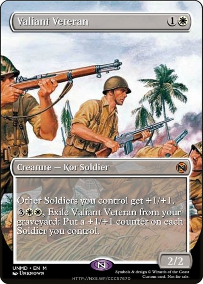 MTGNexus - Valiant Veteran