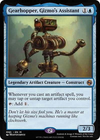 MTGNexus - Gearhopper, Gizmo's Assistant