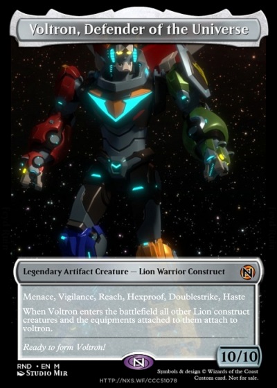 MTGNexus - Voltron, Defender of the Universe