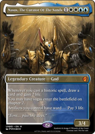 MTGNexus - Nasus, The Curator Of The Sands