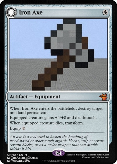 MTGNexus - Iron Axe // Diamond Axe