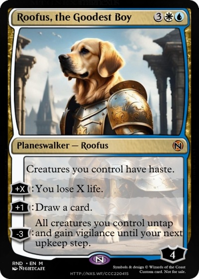MTGNexus - Roofus, the Goodest Boy