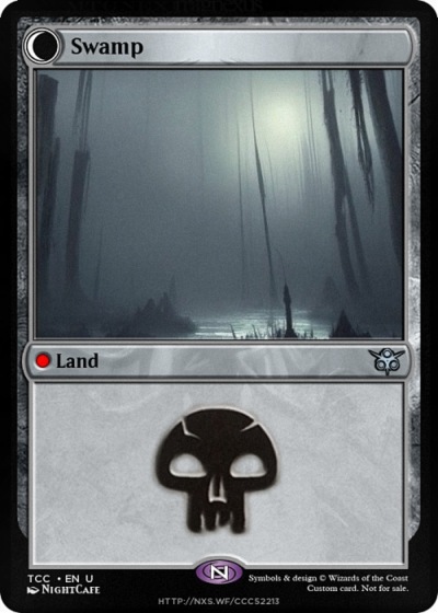 MTGNexus - Hunter of the Lost // Swamp