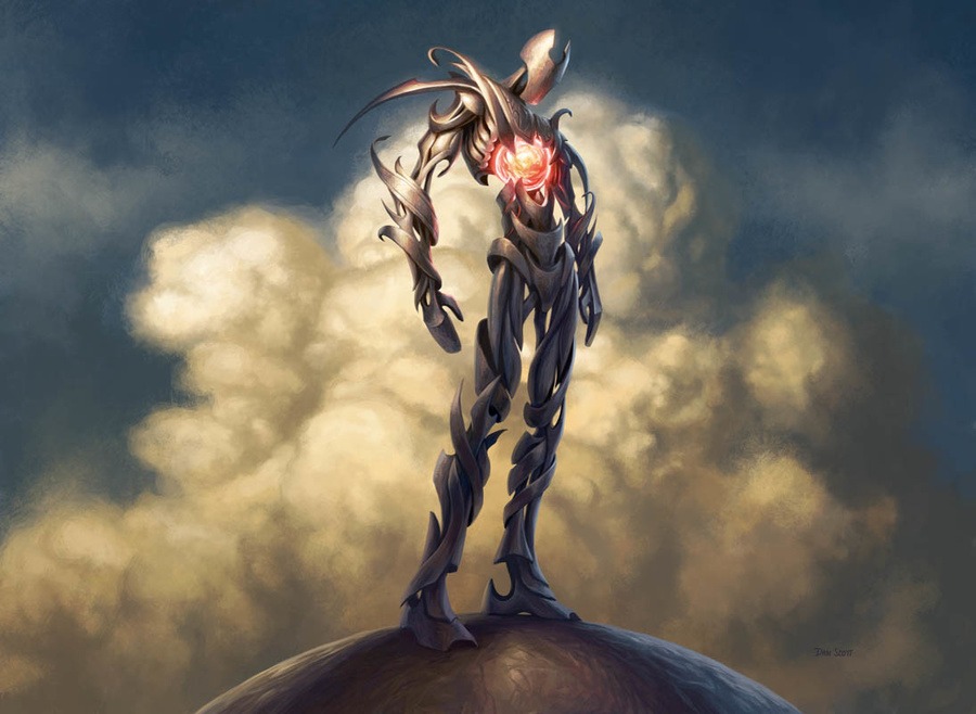 MTGNexus - Solemn Simulacrum Art by Dan Scott