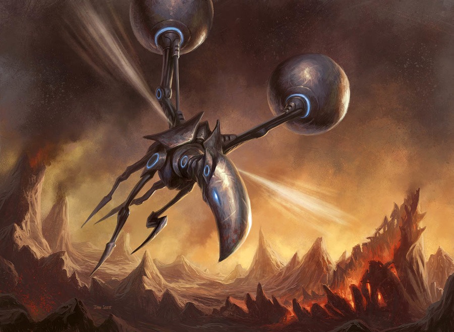 MTGNexus - Hovermyr Art by Dan Scott