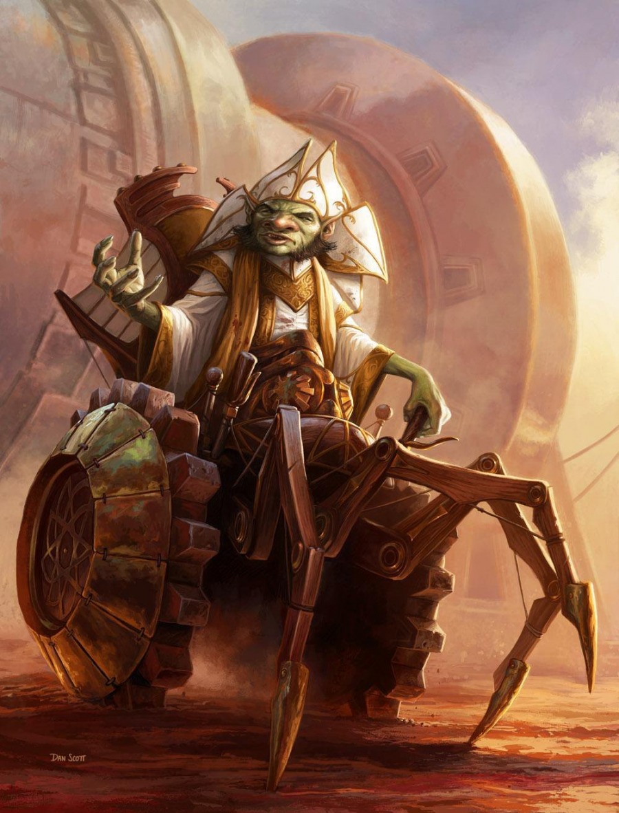 MTGNexus - Daretti, Scrap Savant Art by Dan Scott