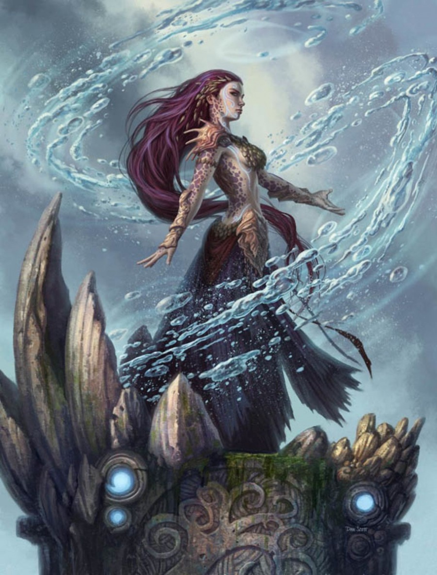 MTGNexus - Fathom Mage Art by Dan Scott