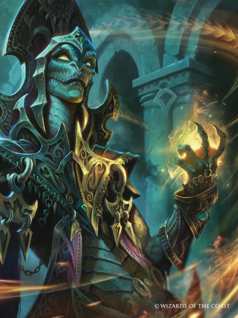 MTGNexus - Kadena, Slinking Sorcerer Art by Caio Monteiro