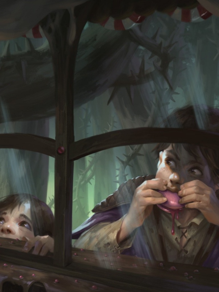 MTGNexus - Curious Pair Art by Daarken