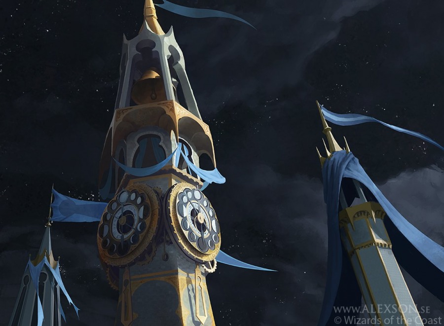 Midnight Clock Tower