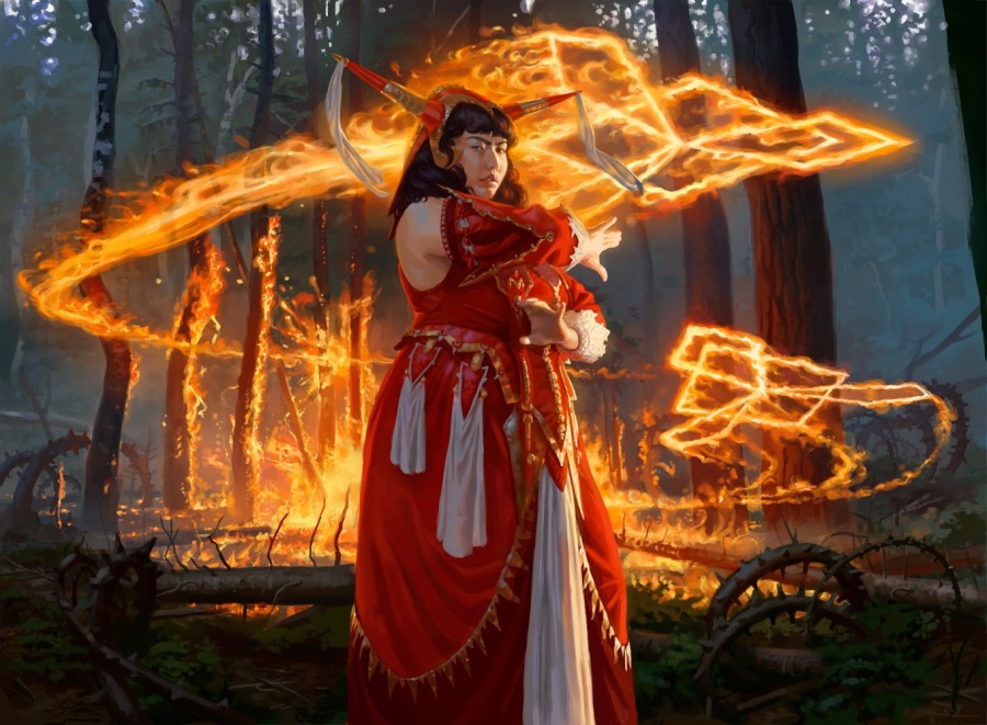 MTGNexus - Irencrag Pyromancer Art by Jason Rainville