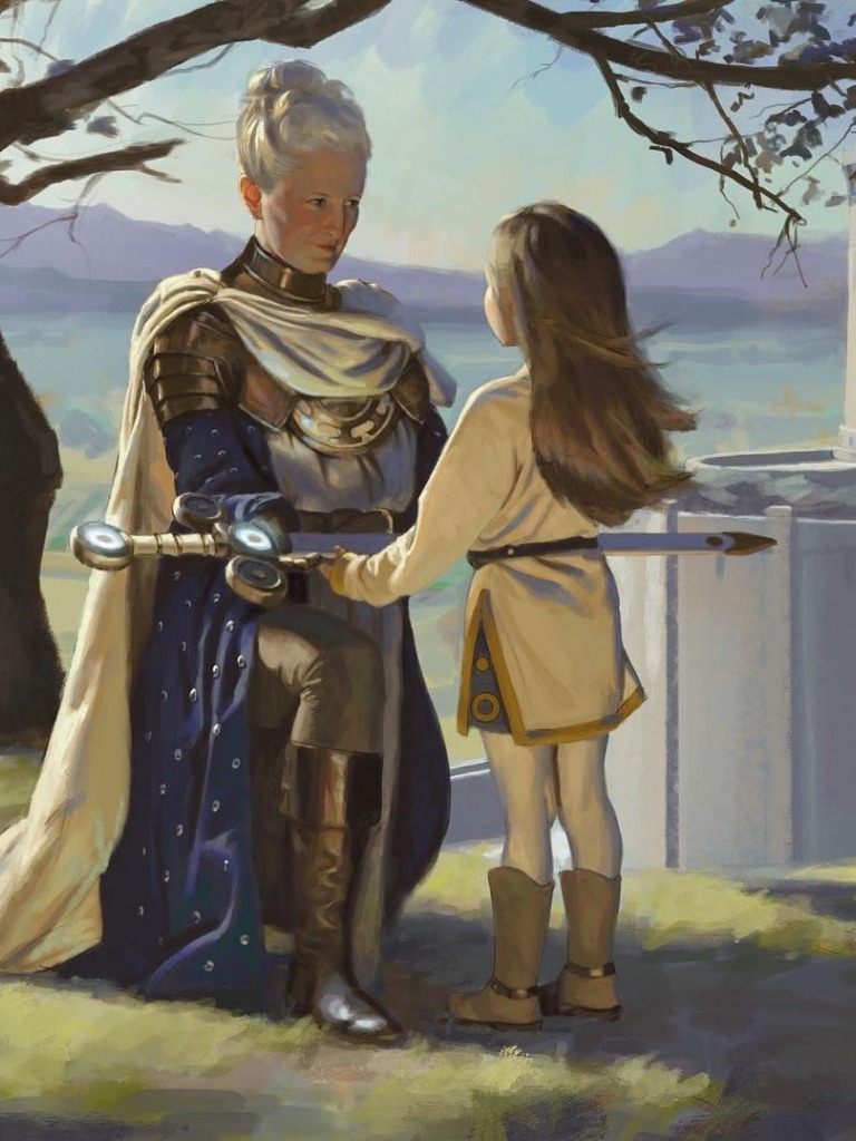 MTGNexus - Venerable Knight Art by Colin Boyer