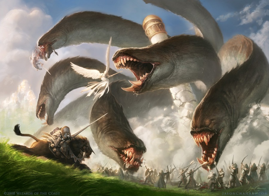 MTGNexus - Apocalypse Hydra Art by Jason Chan