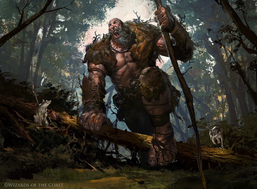 MTGNexus - Howling Giant Art by Grzegorz Rutkowski