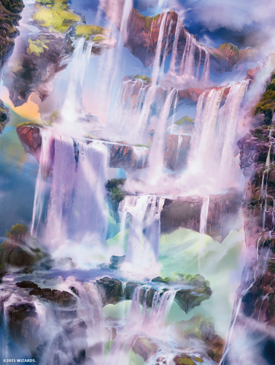 MTGNexus - Flooded Strand Art by Véronique Meignaud