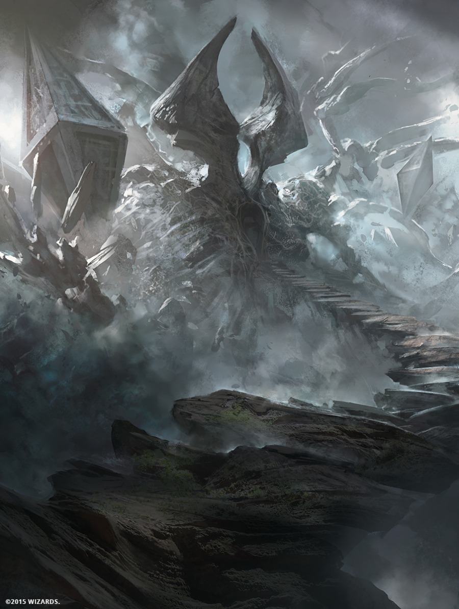 MTGNexus - Godless Shrine Art by Noah Bradley