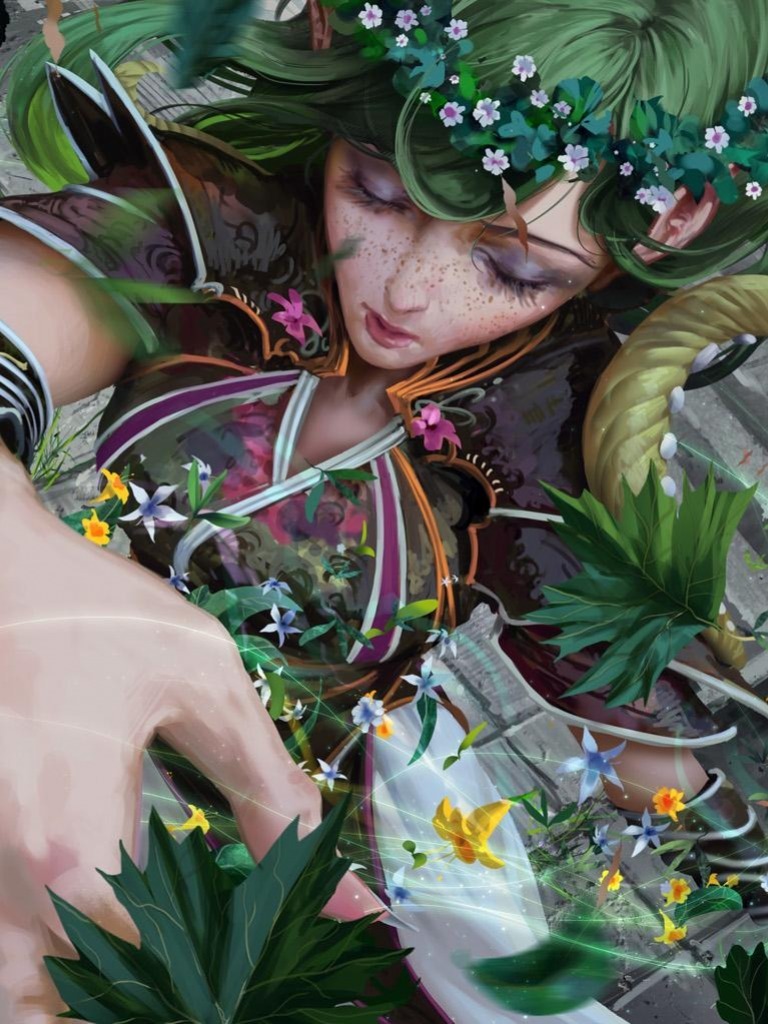 MTGNexus - Shaman of Spring Art by Johannes Voss