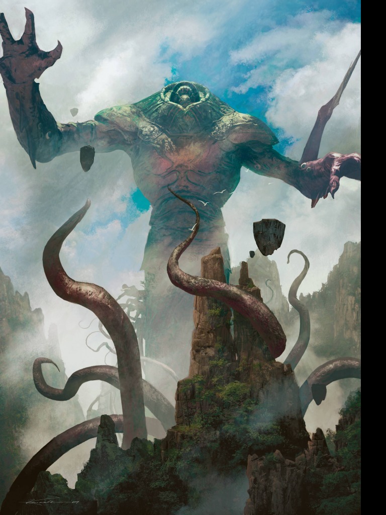 MTGNexus - Kozilek, Butcher of Truth Art by Michael Komarck