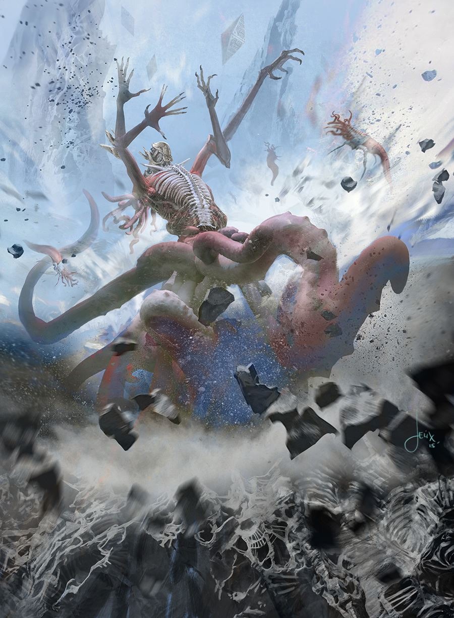 MTGNexus - Deathless Behemoth Art by Jason Felix