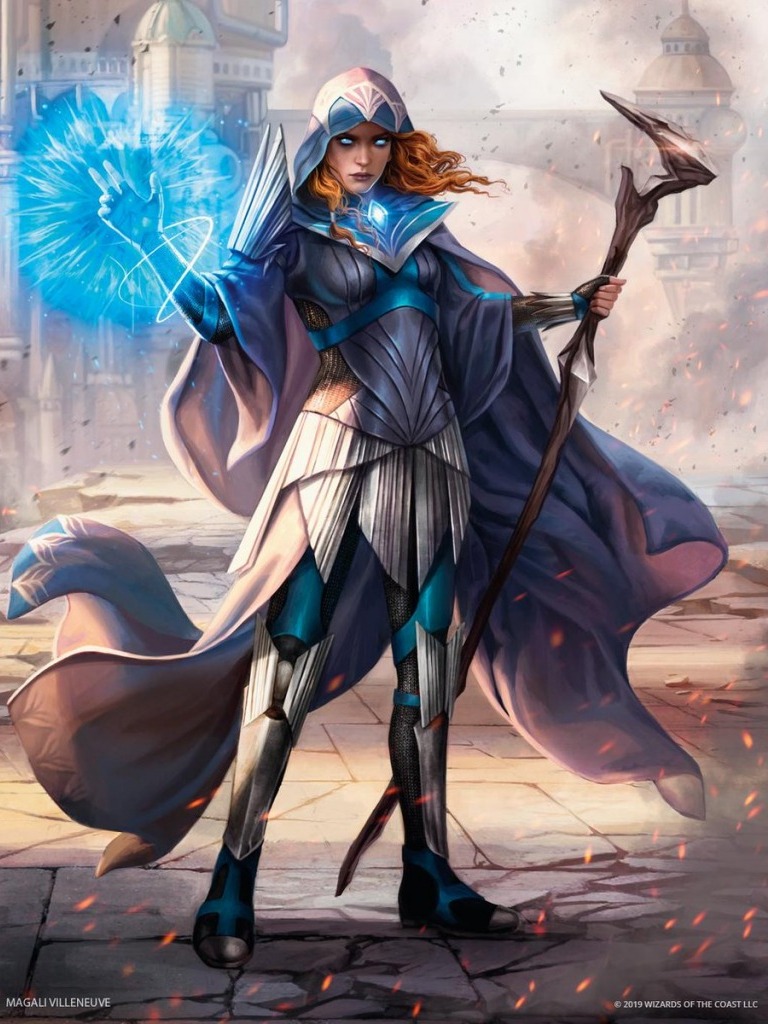 MTGNexus - Kasmina, Enigmatic Mentor Art by Magali Villeneuve