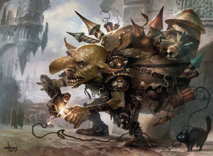 MTGNexus - Goblin Cratermaker Art by Svetlin Velinov