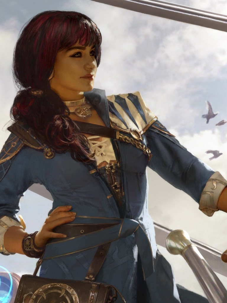 MTGNexus - Jhoira, Weatherlight Captain Art by Brad Rigney