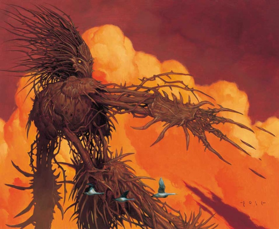 MTGNexus - Thorn Elemental Art by rk post
