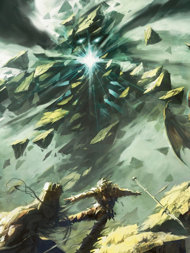 MTGNexus - Roil Elemental Art by Raymond Swanland