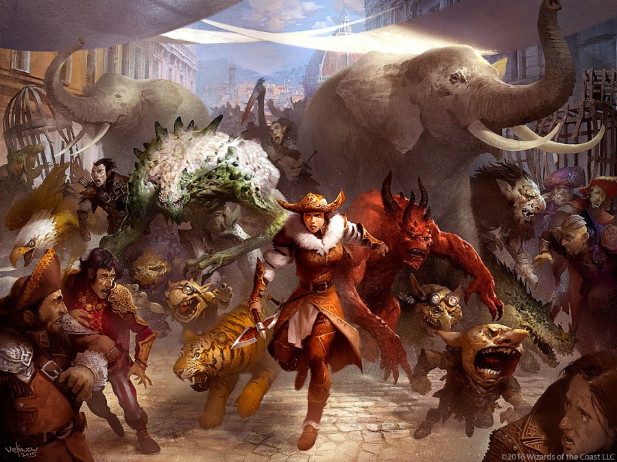 MTGNexus - Selvala's Stampede Art by Svetlin Velinov