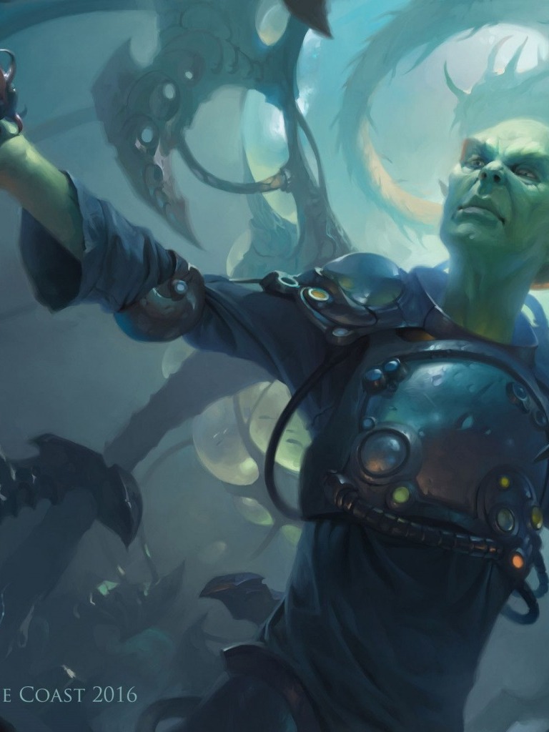 MTGNexus - Momir Vig, Simic Visionary Art by Victor Adame Minguez