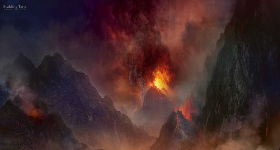 MTGNexus - Scalding Tarn Art by Philip Straub