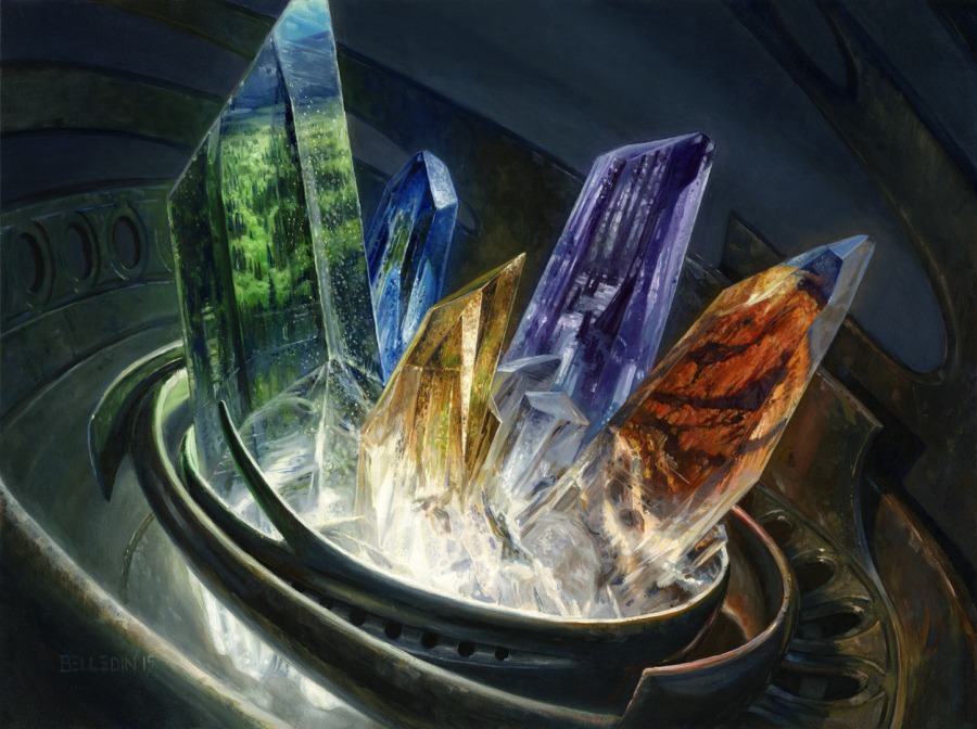 MTGNexus - Prismatic Geoscope Art by Steven Belledin
