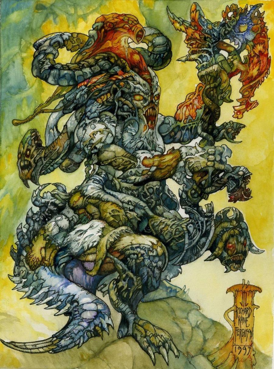 MTGNexus - Krakilin Art by Richard Kane Ferguson