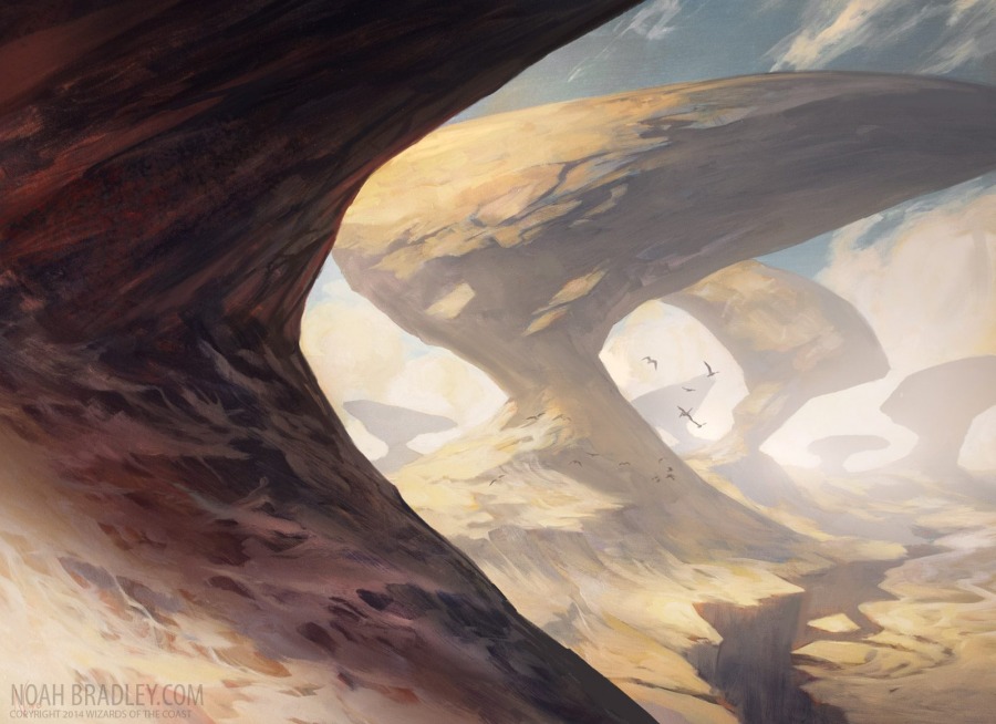 MTGNexus - Mountain Art by Noah Bradley