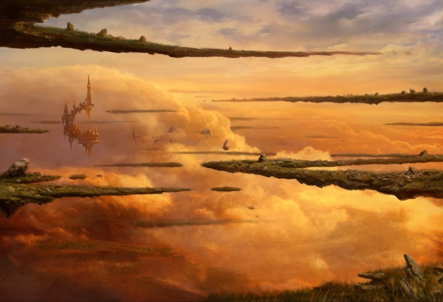 MTGNexus - Sanctum of Serra Art by Rob Alexander