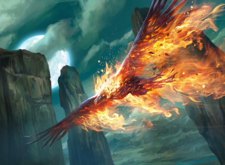MTGNexus - Immortal Phoenix Art by Daarken