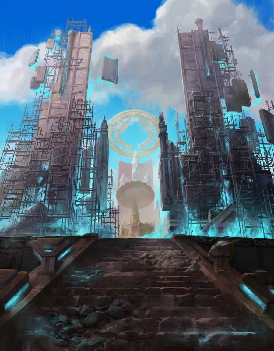 MTGNexus - Hallowed Fountain Art by Yeong-Hao Han