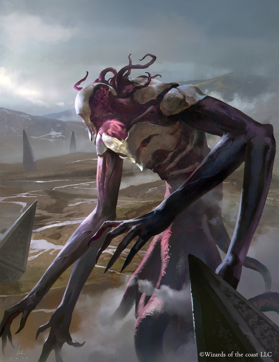 MTGNexus - Eldrazi token Art by Jack Wang