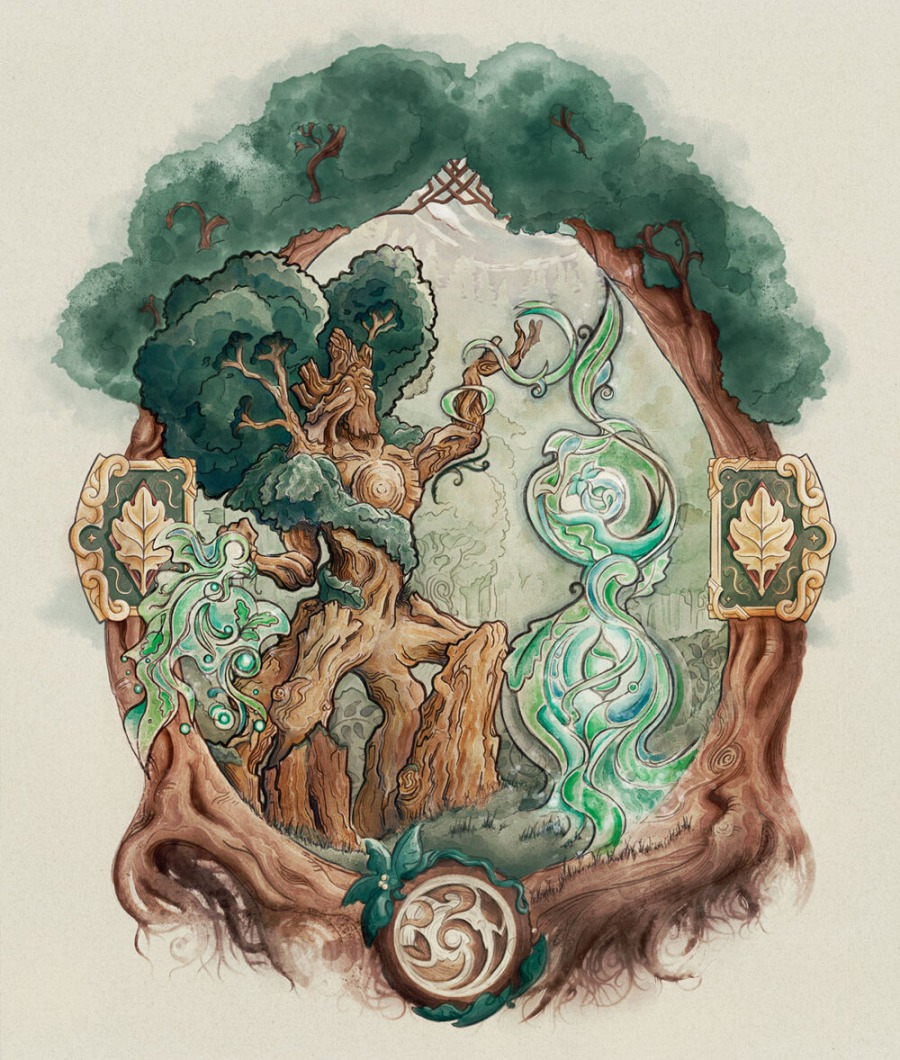 MTGNexus - Tuinvale Treefolk Art by James Arnold